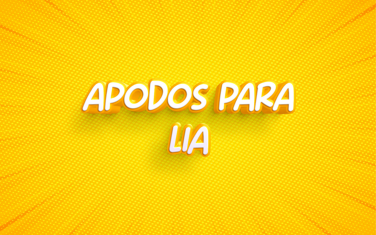 Apodos para el nombre Lia (+15) - ¡Los mejores!